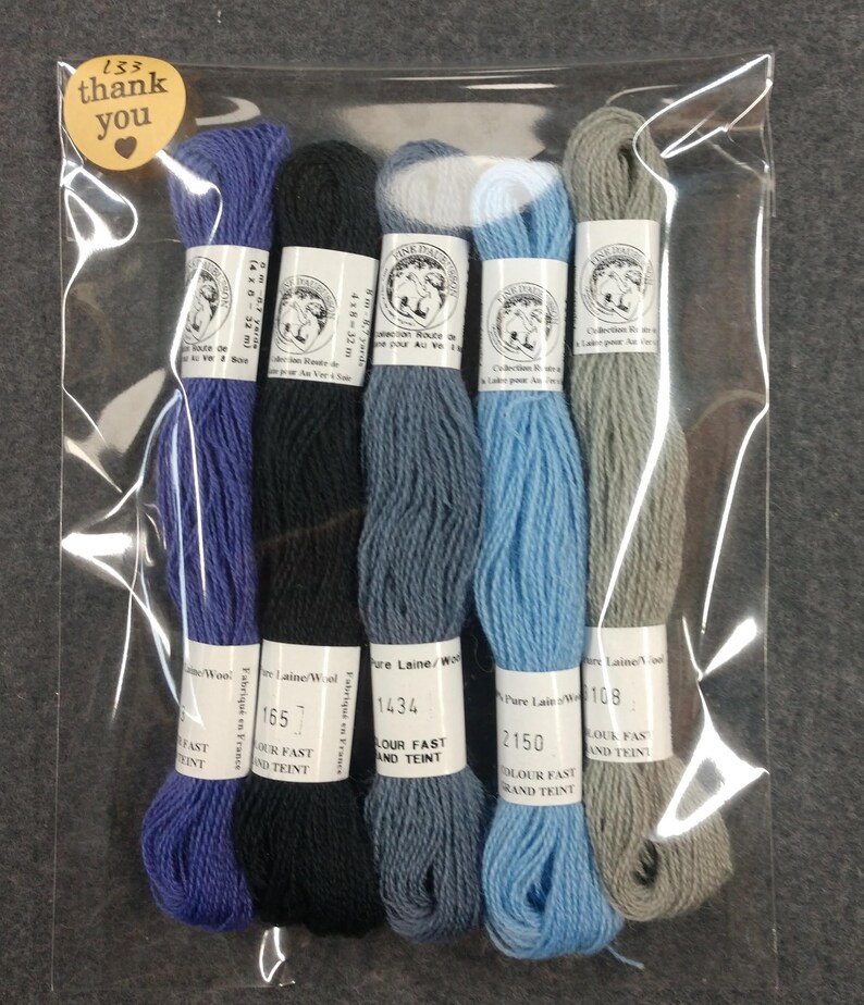 Wool French Floss / Wool Floss / Embroidery Floss / Embroidery - Etsy