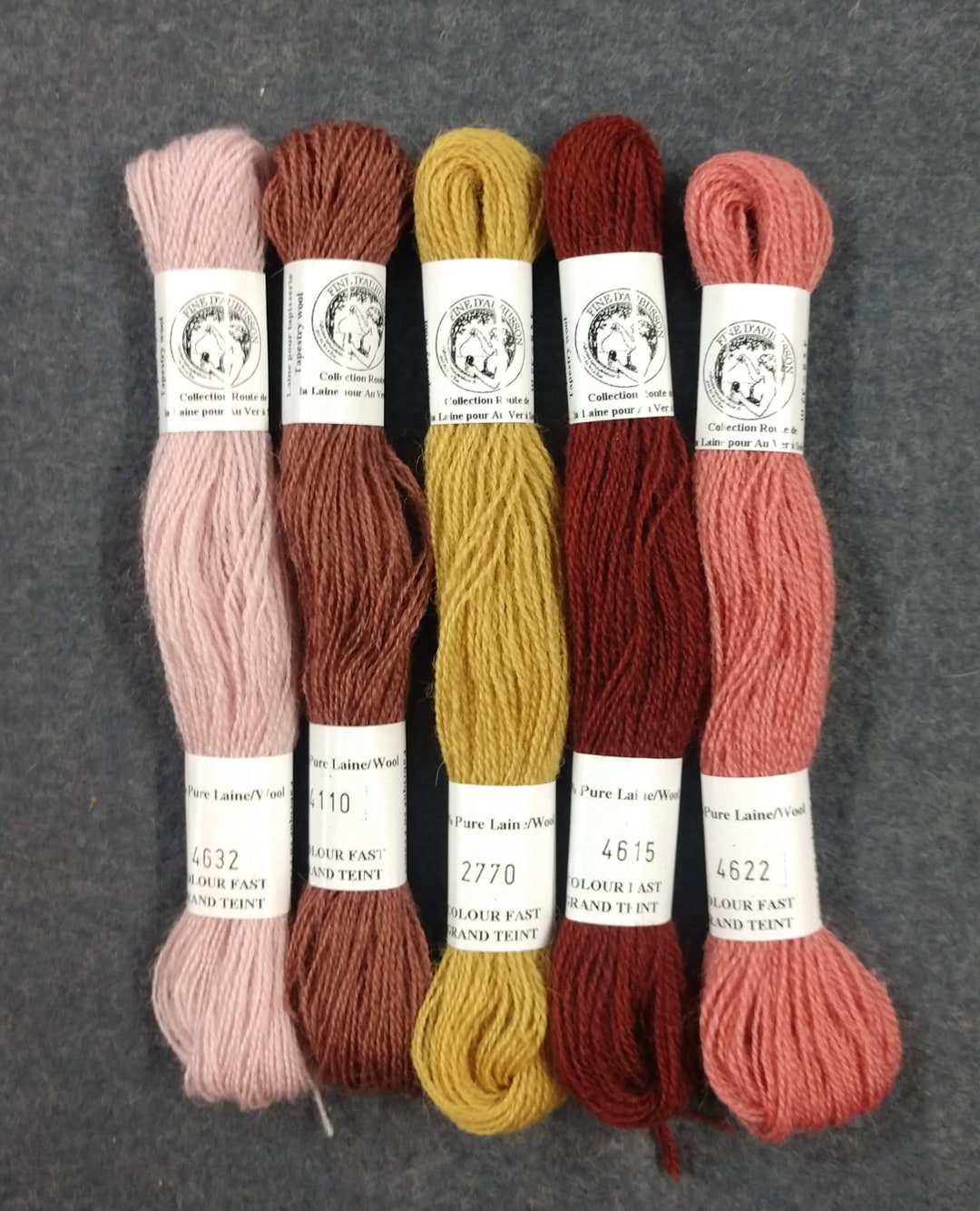Wool French Floss / Wool Floss / Embroidery Floss / Embroidery Wool ...