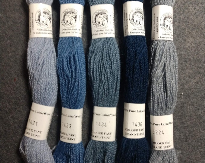French Wool Floss / Wool Floss / Embroidery Floss / Embroidery Thread ...