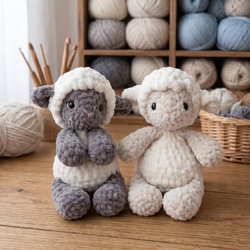 Cute Crochet Fat Animal - Etsy UK