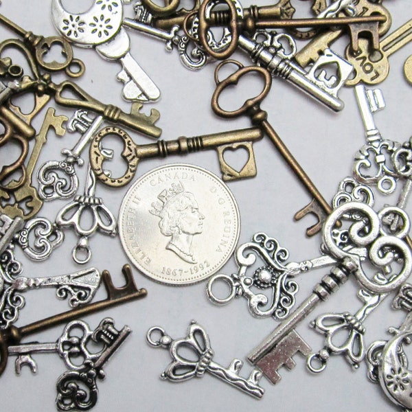 Bulk Skeleton Keys - Etsy
