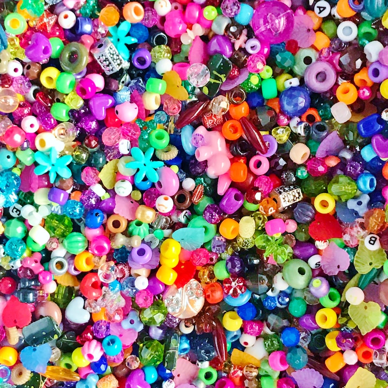 Acrylic Beads - Etsy