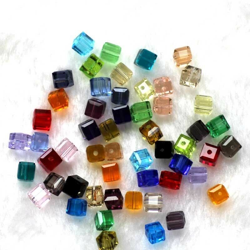 Square Glass Beads - Etsy