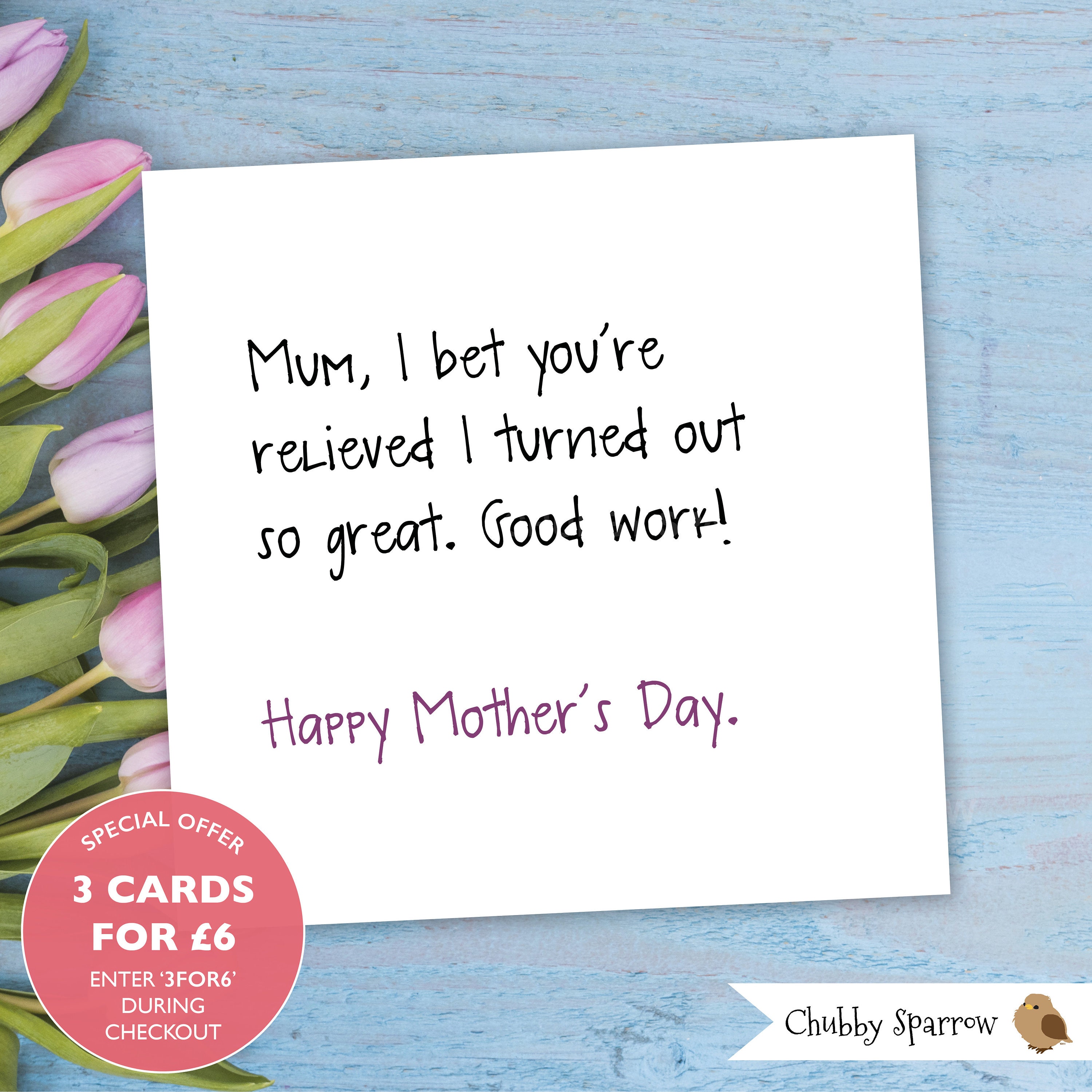 Funny Mother's Day Card, Funny Greetings Card, Mothers Mum Card, I ...