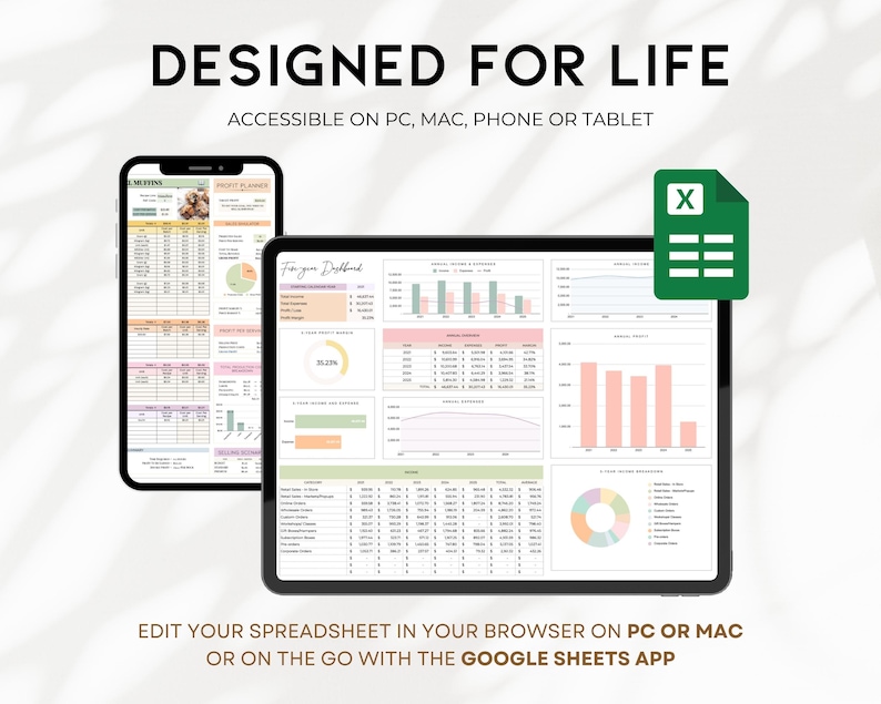 Ultimate Bakery Business Spreadsheet, Recipe Cost Calculator ...