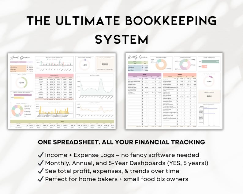 Ultimate Bakery Business Spreadsheet, Recipe Cost Calculator ...