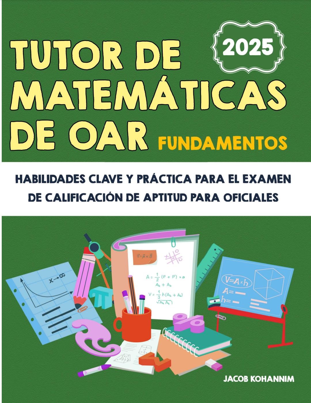 Tutor De Matemáticas OAR PDF En Español, Guía De Estudio Y Práctica ...