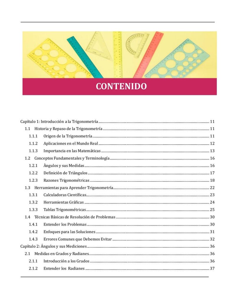 Trigonometry for Beginners (spanish Edition) - Etsy Australia