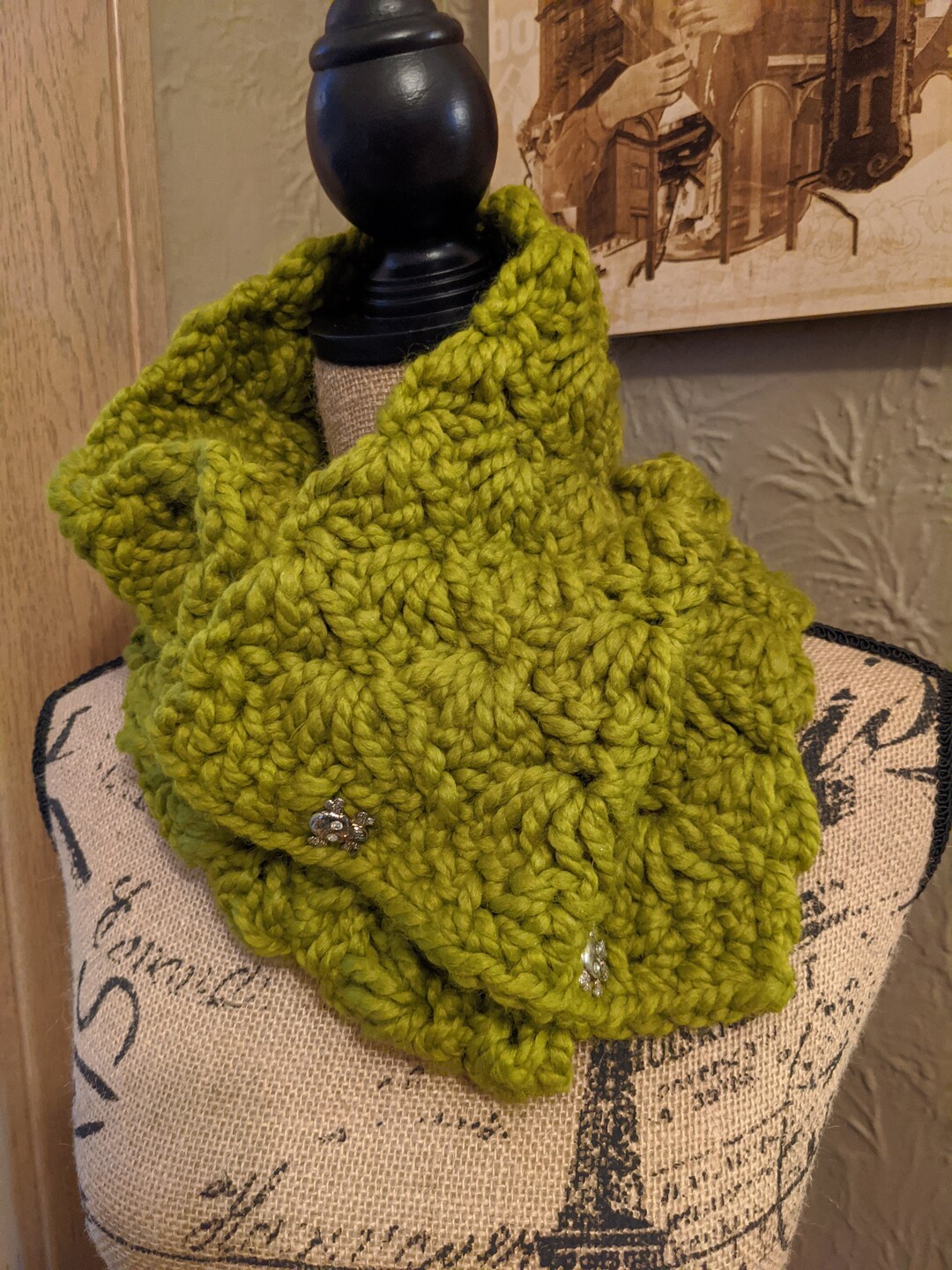 Cowl - Shell Design - Etsy