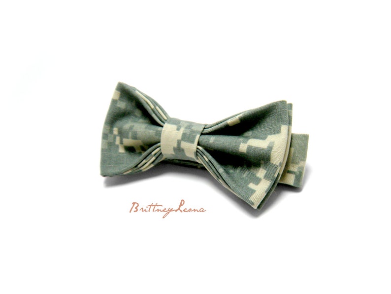 Army ACU Adjustable Bow Tie - Etsy