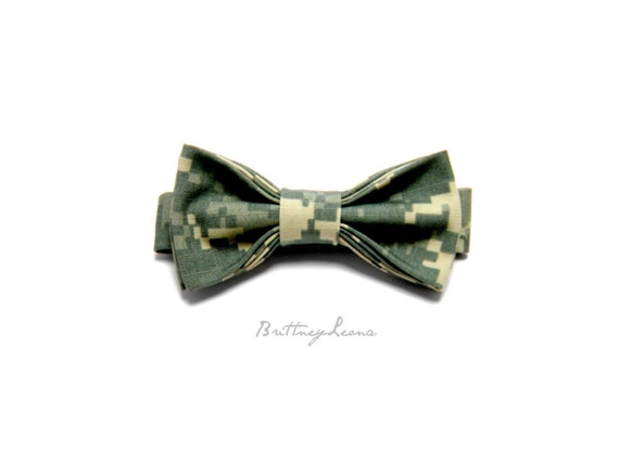 Army ACU Adjustable Bow Tie - Etsy