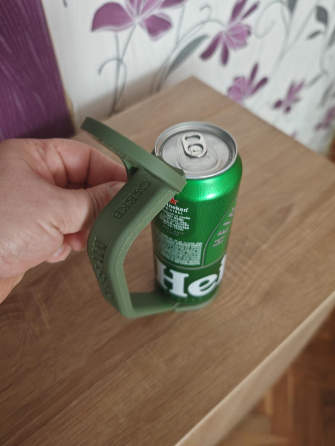 3D Printed Beer Can Handle With Lid – Ergonomic 500ml Mug Holder - Etsy ...