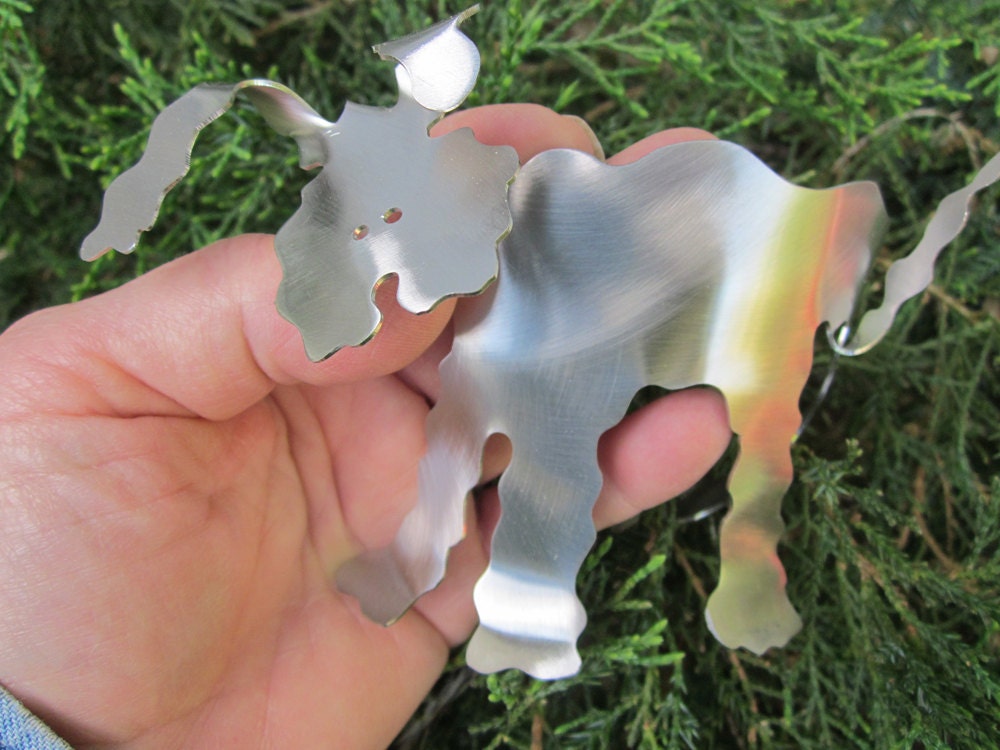 Collectable STANDING PUP Metal Sculpture Miniature | Etsy