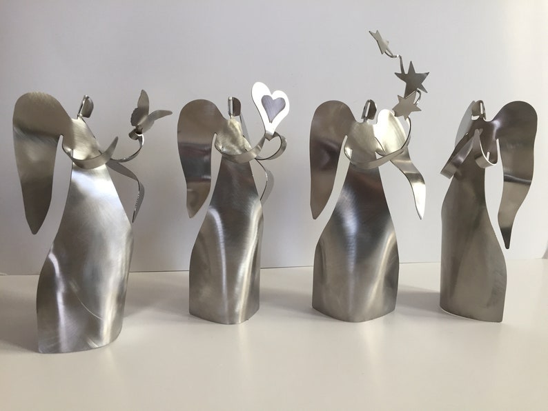 Collectable GIFT angel Metal Sculpture Miniature | Etsy