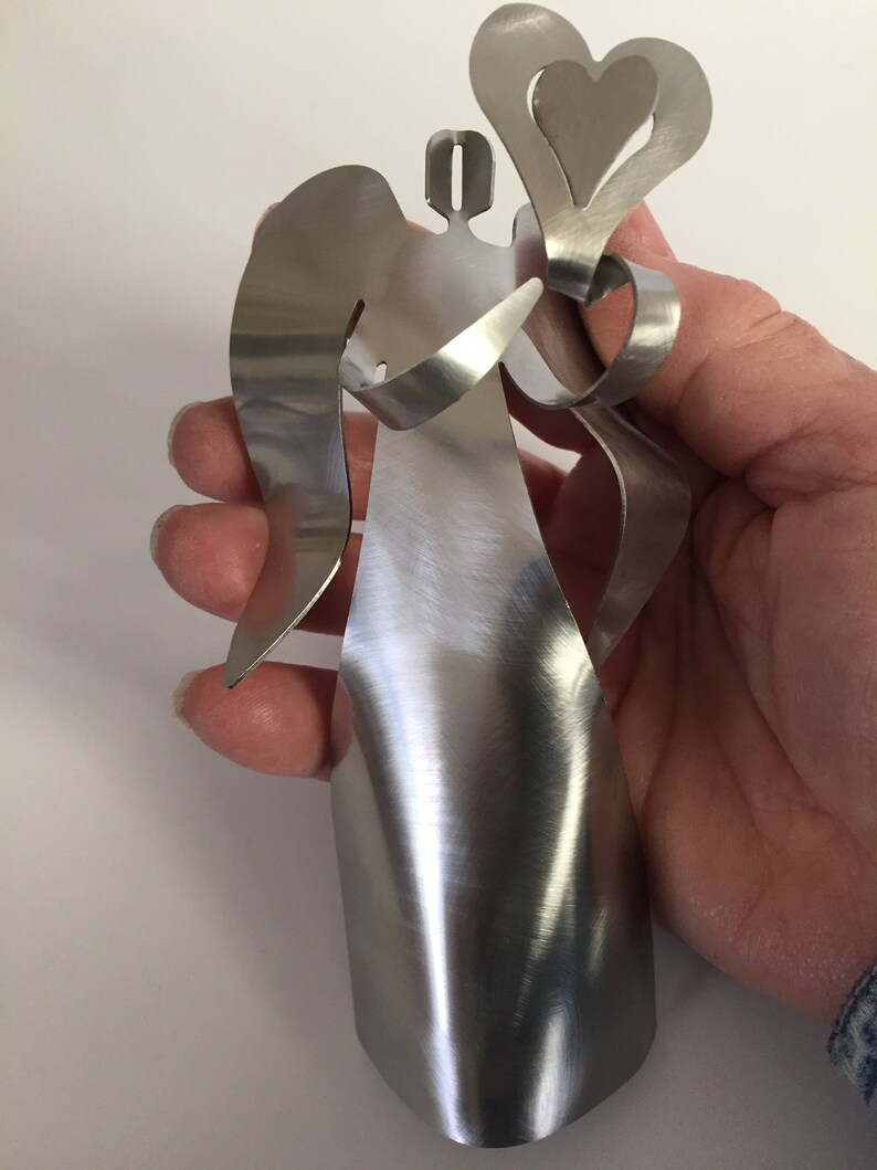 Collectable GIFT angel Metal Sculpture Miniature | Etsy