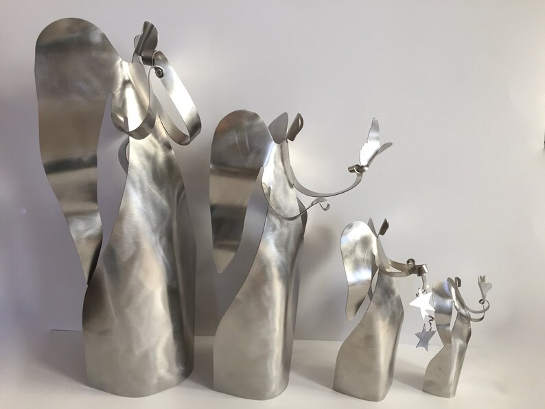 Collectable GIFT angel Metal Sculpture Miniature | Etsy