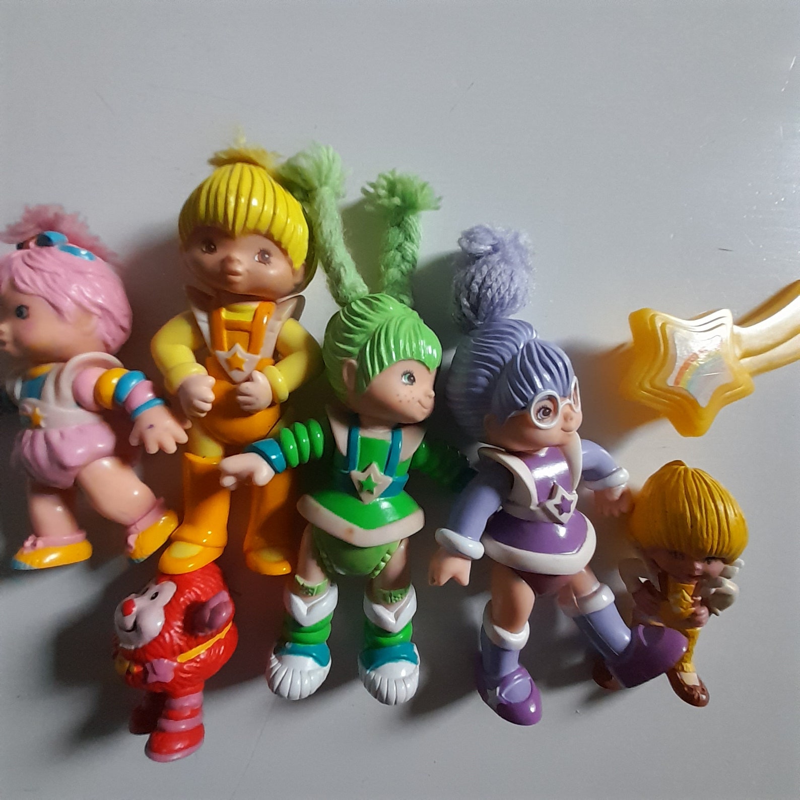 Vintage, 80s, 1980s Toys , Figures, Rainbow, Brite, Poseable Pvc ...