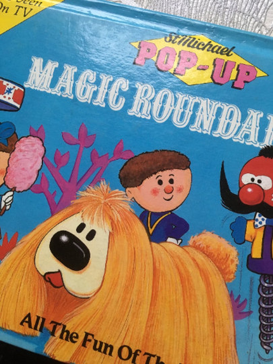 Magic Roundabout Book Vintage 1984 Pop up Book UK Seller - Etsy