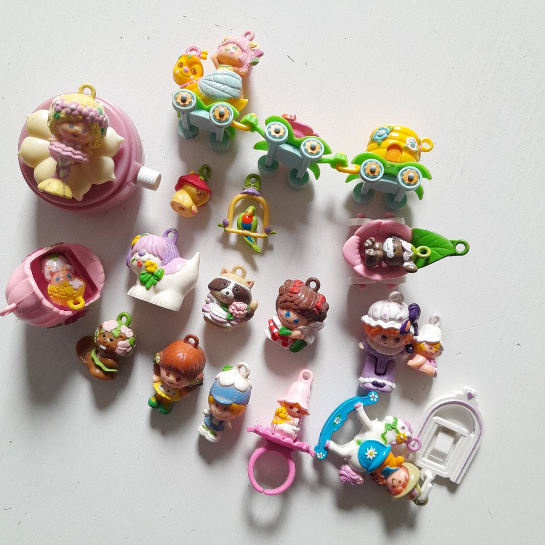 Vintage, Charmkins, Figures, Choose Style, Hasbro, Pimpi Rosa, Dufti ...