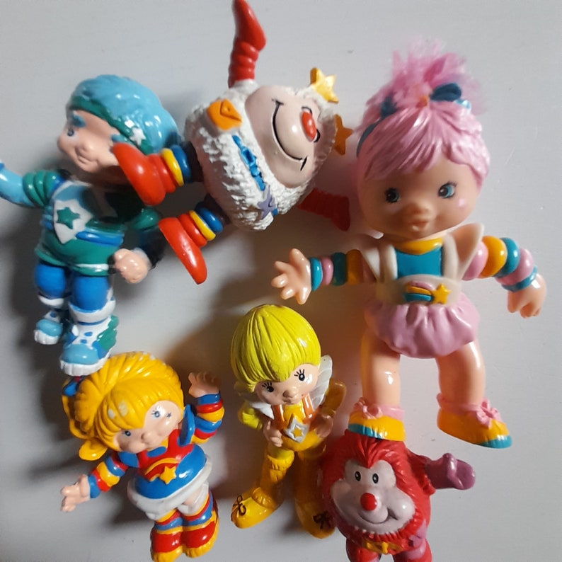 Vintage, 80s, 1980s Toys , Figures, Rainbow, Brite, Poseable Pvc ...