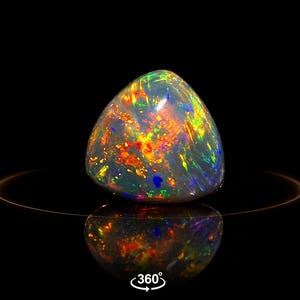 19.70 Crt, Natural Fire Triangle Big Size AAA Ethiopian Welo Opal for ...