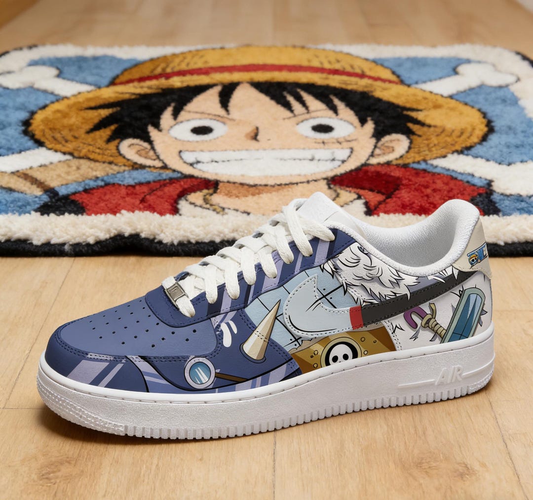 Personalized Hand Painted Shoes, Custom Brook Anime Sneakers, Anime Fan ...