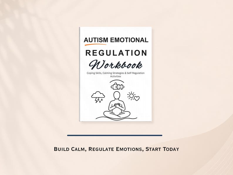 Autism Emotional Regulation Workbook | Coping Skills, Calming ...