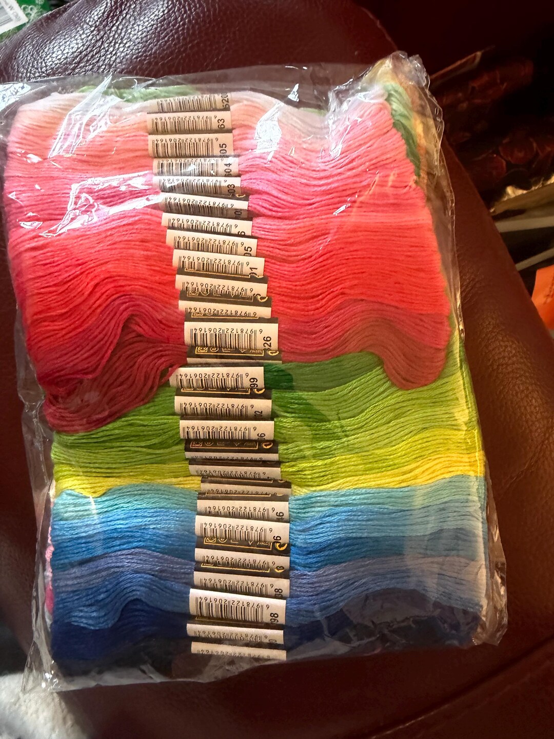100 Colour Thread Skeins, No Repeated Colours, Polyester Thread - Etsy
