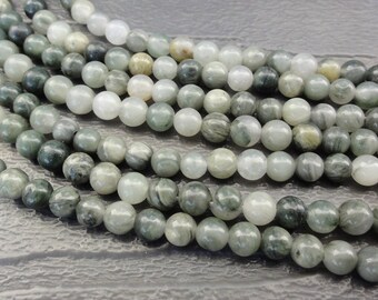 Green Line Jasper - Etsy