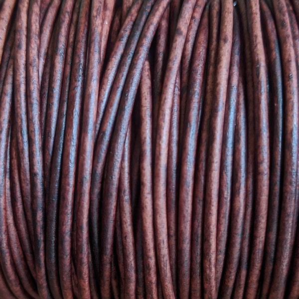 Brown Leather Cord - Etsy