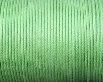 2mm Dark Green Waxed Cotton Cord 5 Yard Increments - Etsy