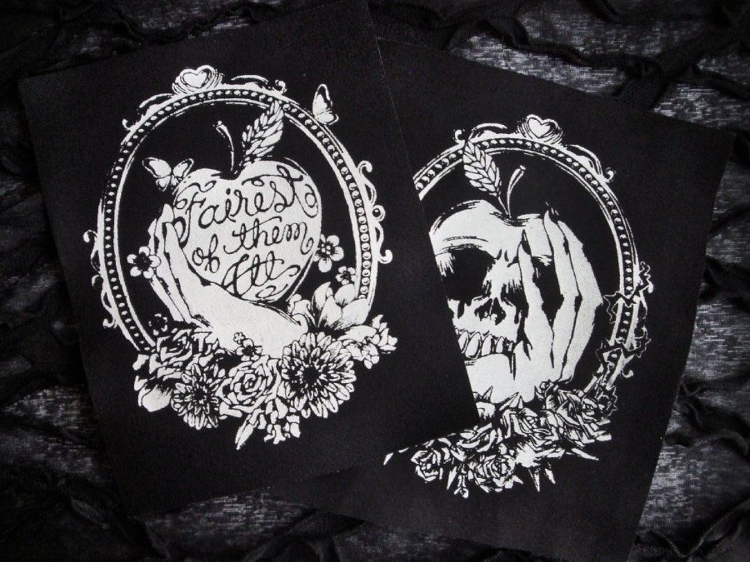 Fairy Tale Apples Punk Goth Sew-on Patch - Etsy