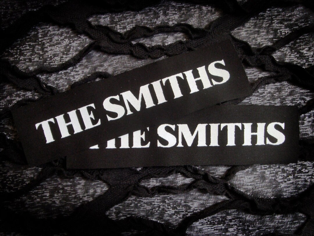 The Smiths Post Punk Sew-on Fabric Patches - Etsy