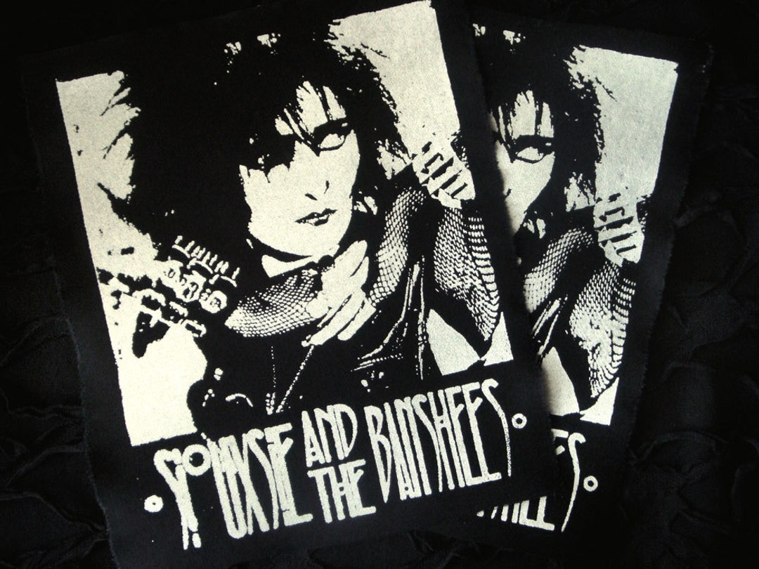 Siouxsie and the Banshees Post Punk Sew-on Fabric Back Patches - Etsy