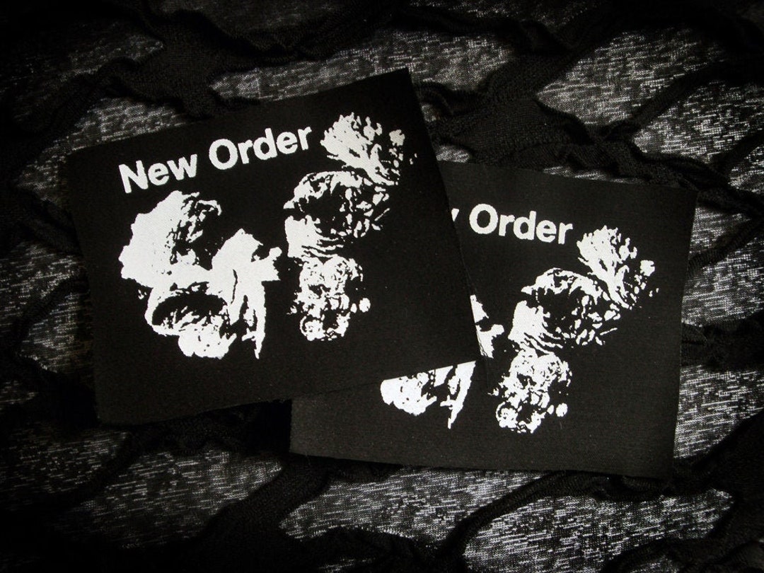 New Order Post Punk Sew-on Fabric Patches - Etsy