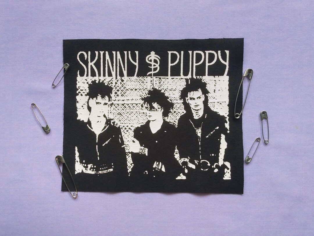 Skinny Puppy Group Post Punk Sew-on Fabric Patches - Etsy
