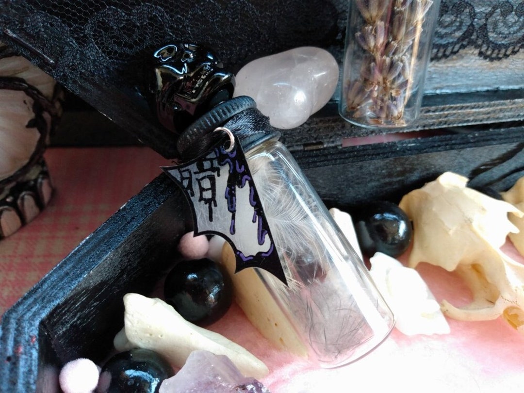 Japanese Darkness Kanji Bat Wings Halloween Handmade Acrylic Word ...