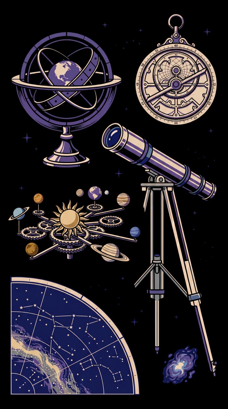 29+ Astronomy and Space PNG | Digital Download 300 DPI - Etsy