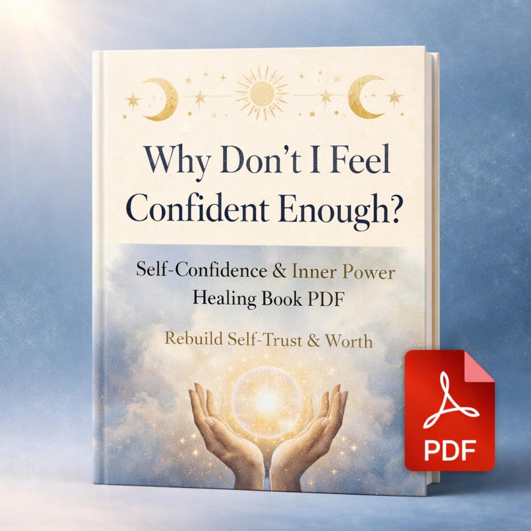 Self-confidence Healing Book | Rebuild Self-trust & Inner Power (PDF ...