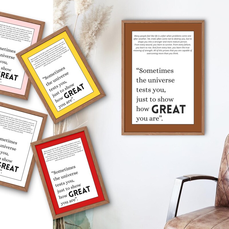 Test Motivation Posters - Etsy
