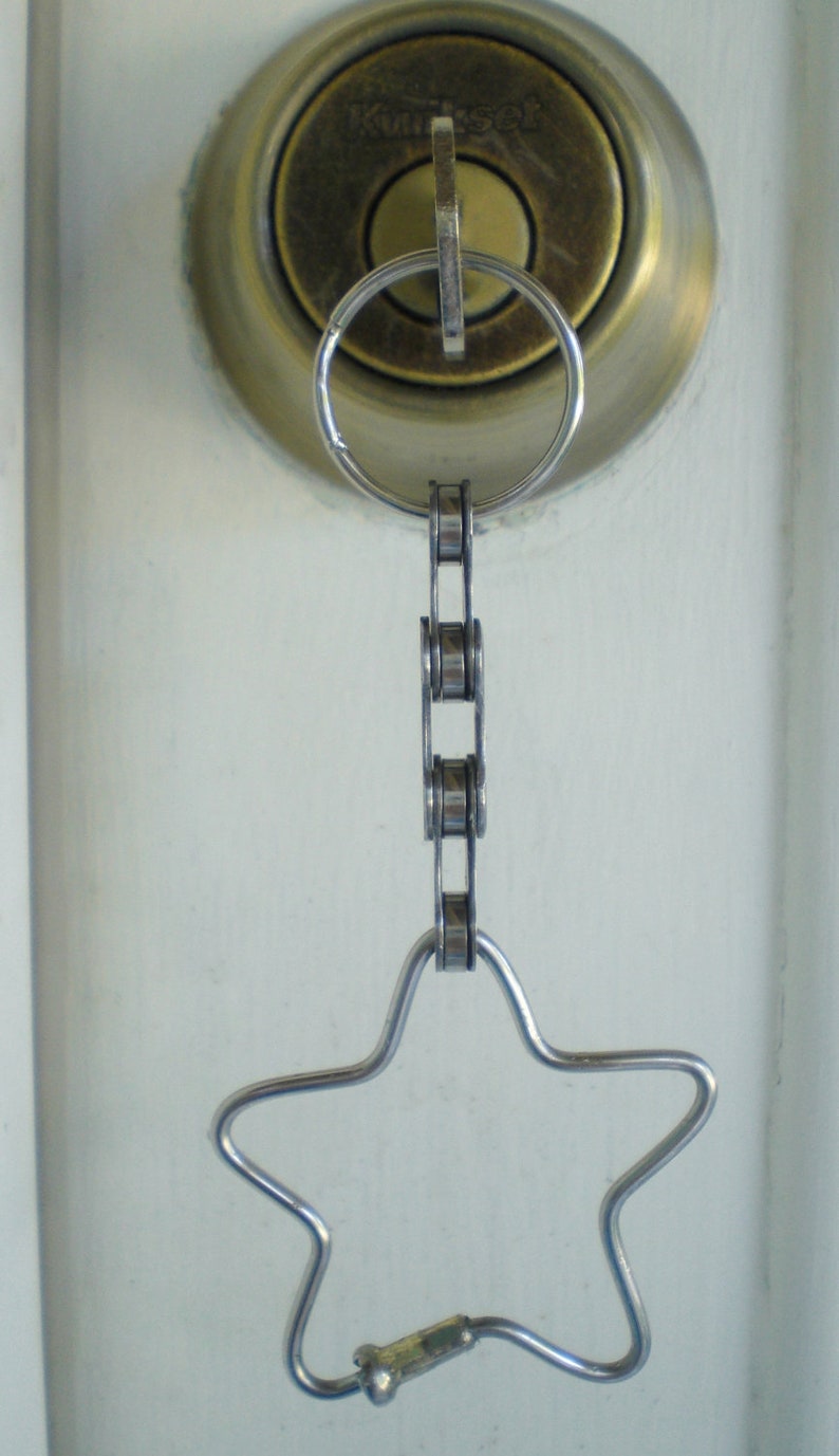 Key Chain Bicycle Spoke Dog Bone Stainless Steel Key Ring - Etsy