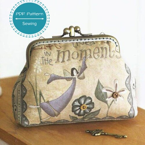 Coin Purse Pattern Sewing Pattern Frame Purse Tutorial for - Etsy