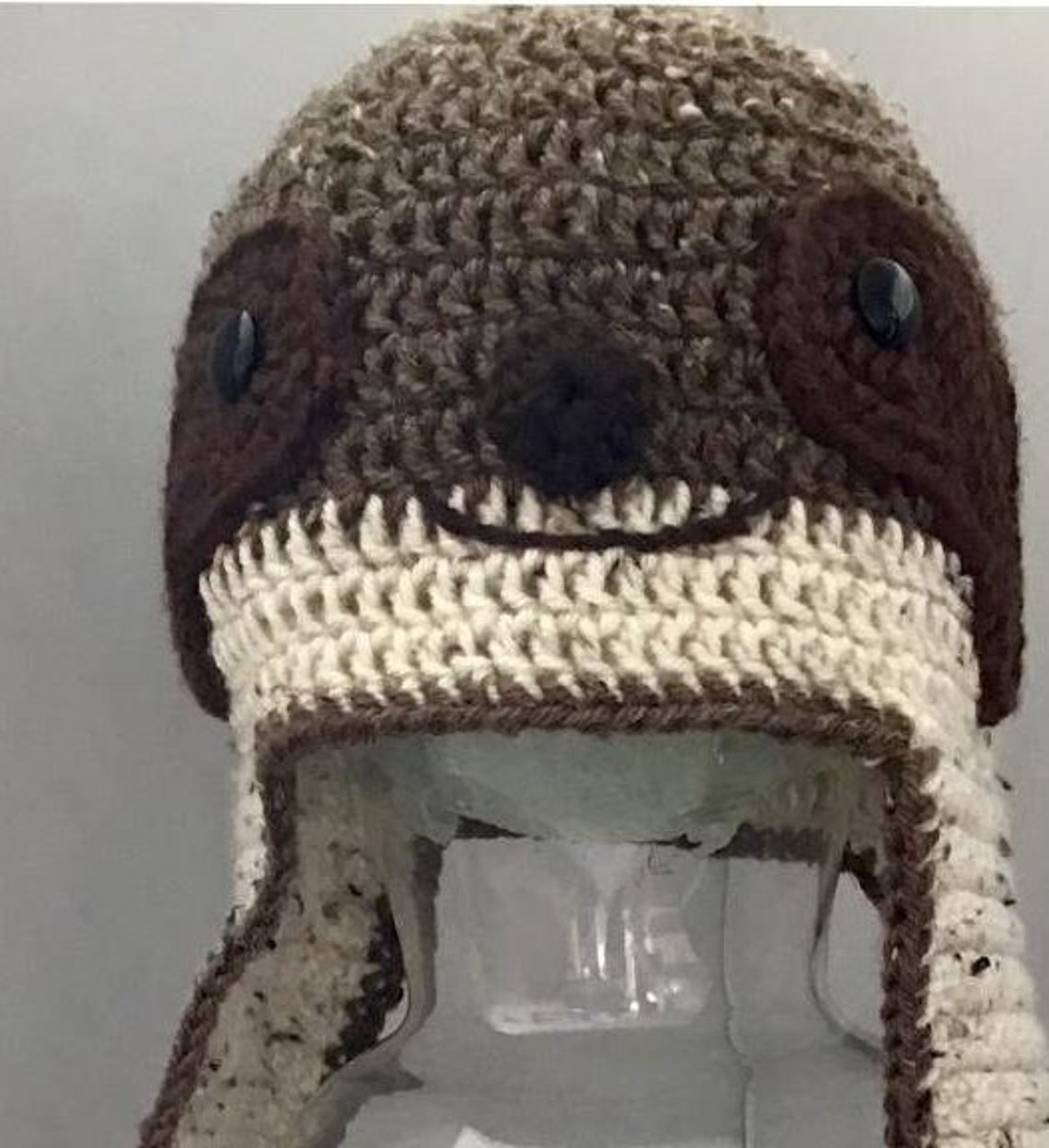 Sloth Beanie Cap Hat With Earflaps Adult Teenager - Etsy