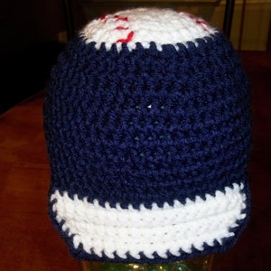 Crocheted Baby Baseball Hat Any Team Any Size Any Color - Etsy