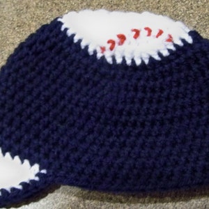 Crocheted Baby Baseball Hat Any Team Any Size Any Color - Etsy