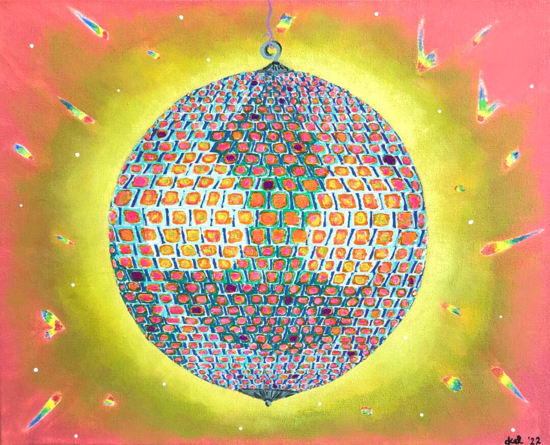 Disco Daydream Digital Download Mirrorball - Etsy
