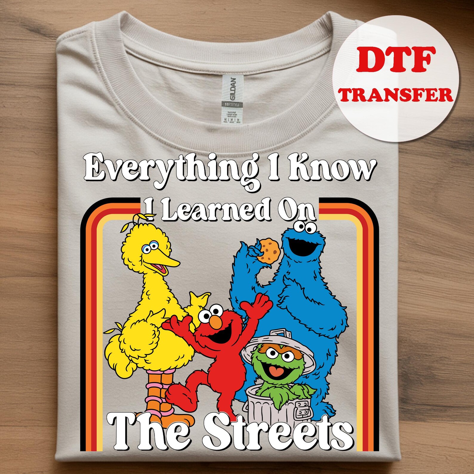 Funny Cartoon DTF Transfer, Retro Meme Graphic Tee Heat Transfer - Etsy