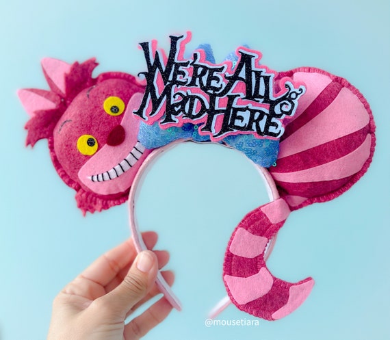 Mickey Ears Alice in Wonderland Cheshire Cat Ears Headband - Etsy