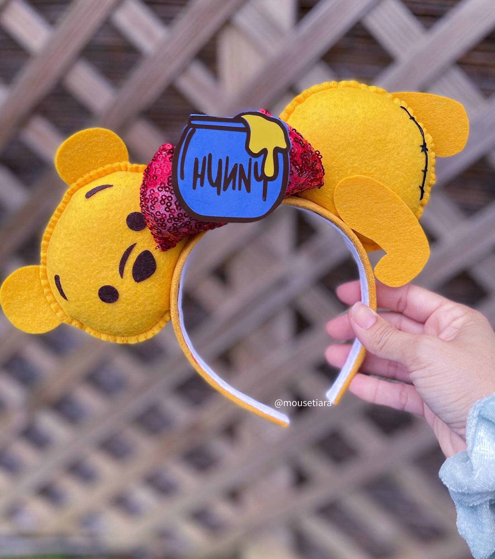 Disney Ears Mickey Ears Winnie the Pooh Mouse Ears Headband - Etsy
