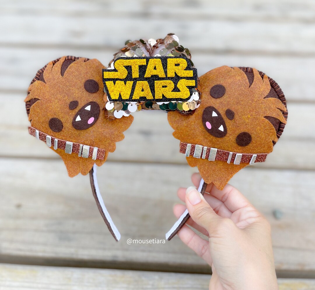 Disney Ears Chewbacca Mickey Mouse Ears | Star Wars | Headband Tsum ...